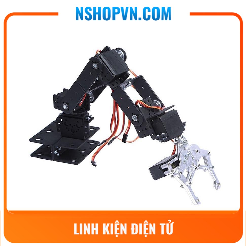 Cánh tay robot 6 bậc tự do ( 6 DOF ROBOT ARM ) | Shopee Việt Nam
