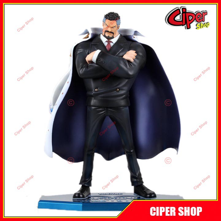 Mô hình Phó Đô Đốc Garp POP EX Đen - Figure Action Garp POP EX Black ...