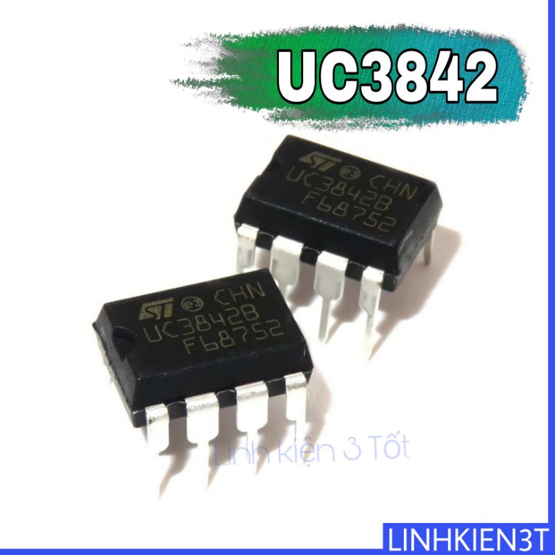 ( Túi 5 con ) IC dao động nguồn xung UC3842 DIP-8 chính hãng | Shopee Việt Nam
