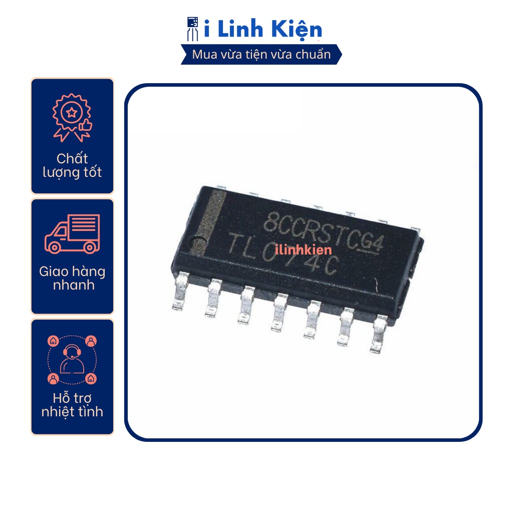 TL074 TL074CDR SOP-14 chính hãng | Shopee Việt Nam