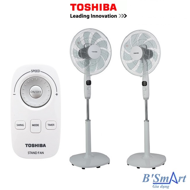 Quạt đứng remot Toshiba inverter DC F-LSD10 | Shopee Việt Nam