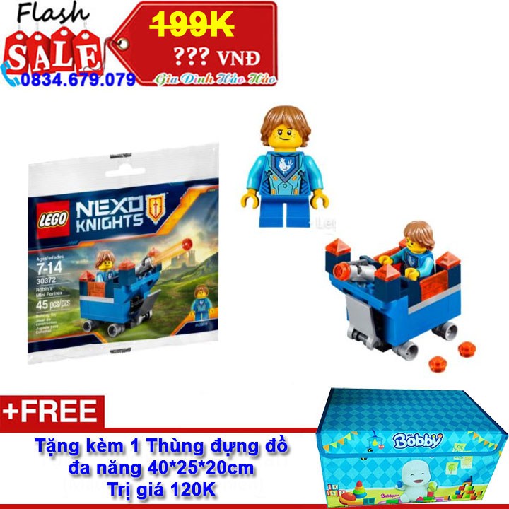 [CLEARANCE SALE] S2011 -Lego Nexo Knights 30372 - Pháo đài Mini của ...