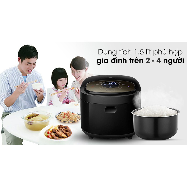 Nồi Cơm Điện Cao Tần Philips HD4528- Hàng chính hãng | Shopee Việt Nam