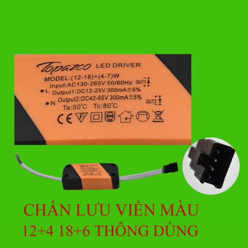 driver,chấn lưu đèn led ,nguồn tăng phô,ốp nổi,âm trần 3+3 | Shopee ...