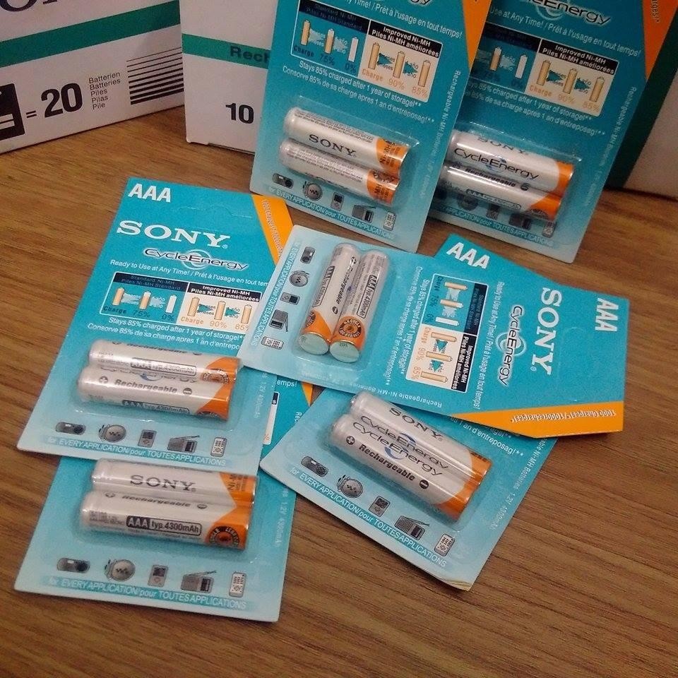 PIN SẠC SONY AAA NHỎ AA LỚN CHỌN MẪU 1 vỉ 2 viên | Shopee Việt Nam