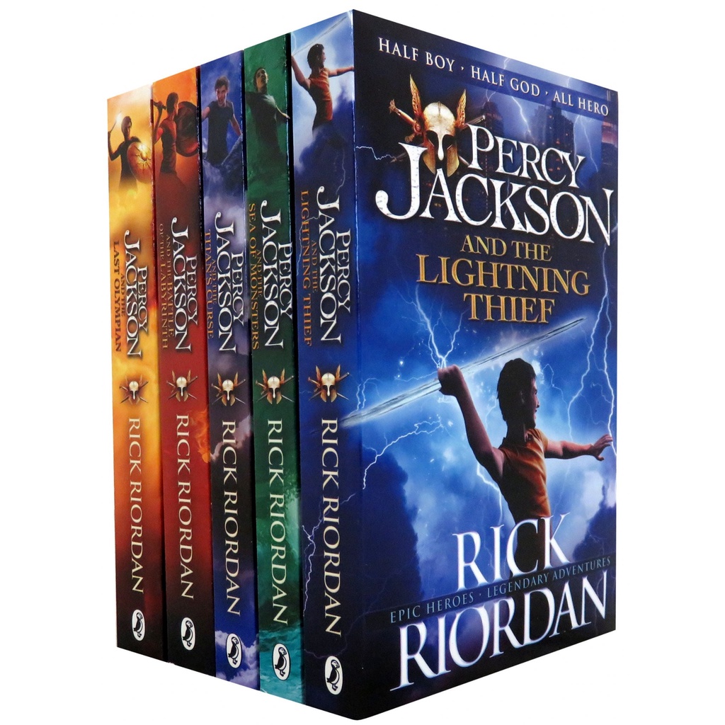Sách - Anh: Percy Jackson Collection | Shopee Việt Nam
