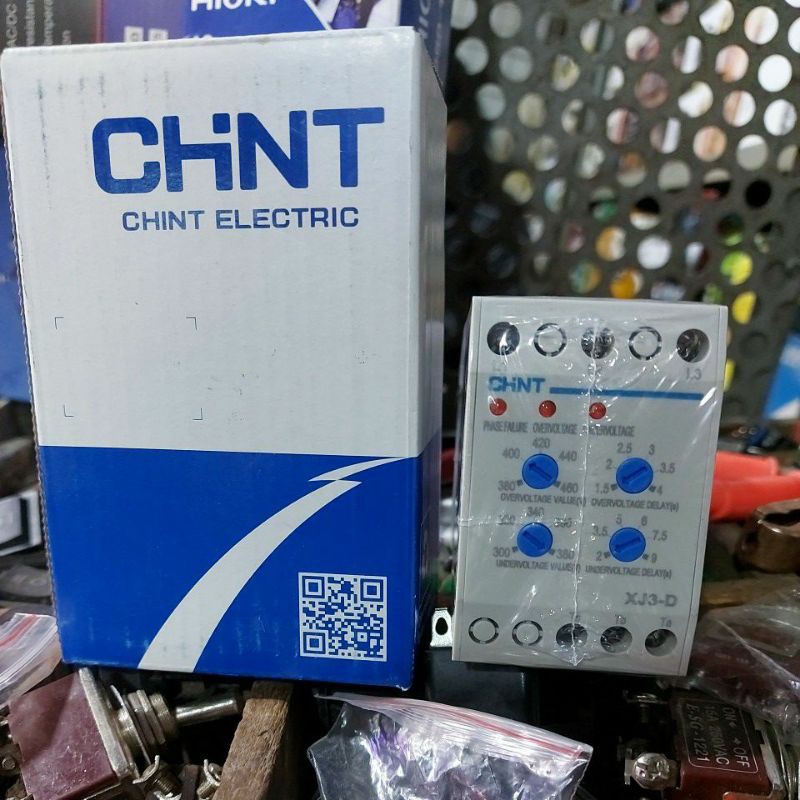 Rơ le bảo vệ điện áp 3 pha CHINT XJ3-D 380V | Shopee Việt Nam
