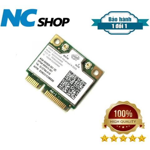 CARD WIFI MINI PCI-E 2 BĂNG TẦN Intel 6205 | Shopee Việt Nam