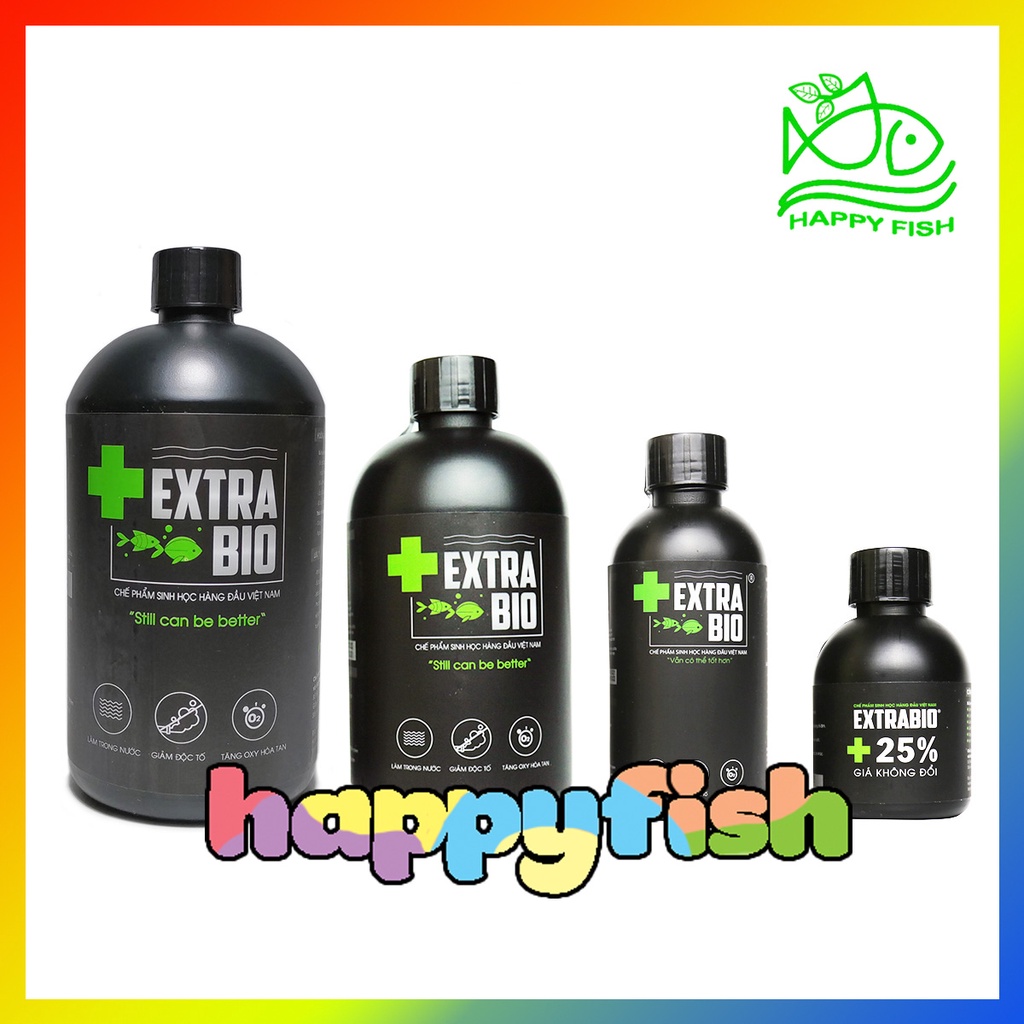 Vi Sinh Extra Bio 125ml-250ml-500ml-1000ml Dung Dịch Trong Nước Bể Cá | Shopee Việt Nam