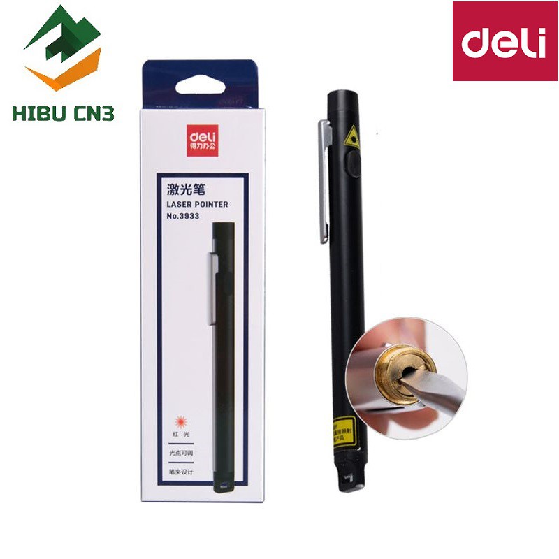 Bút Trình chiếu, Chỉ bản đồ Laser Pointer Deli No.3933 | Shopee Việt Nam