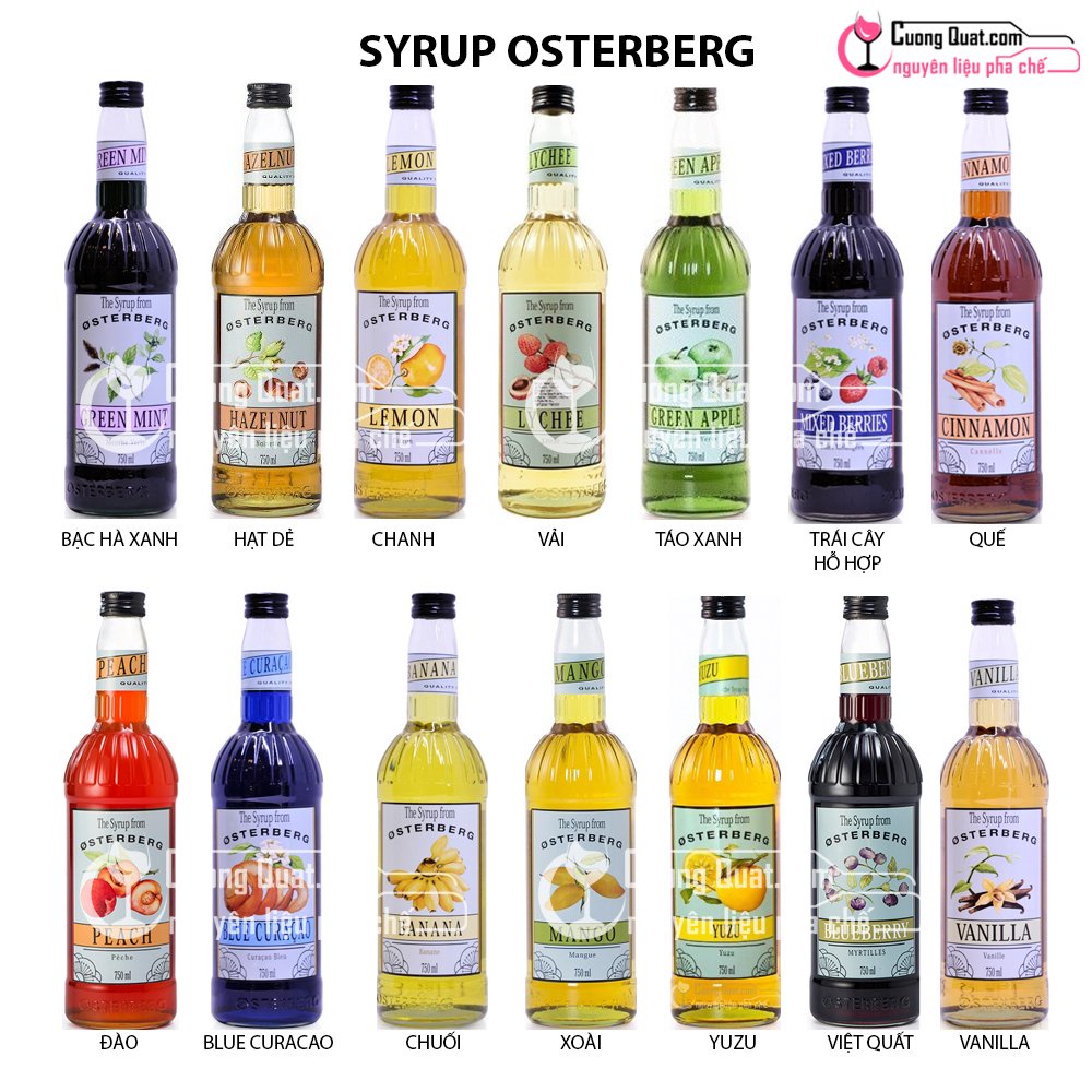 Syrup OSTERBERG 750ml(ORANA) có thay đổi tem dán | Shopee Việt Nam