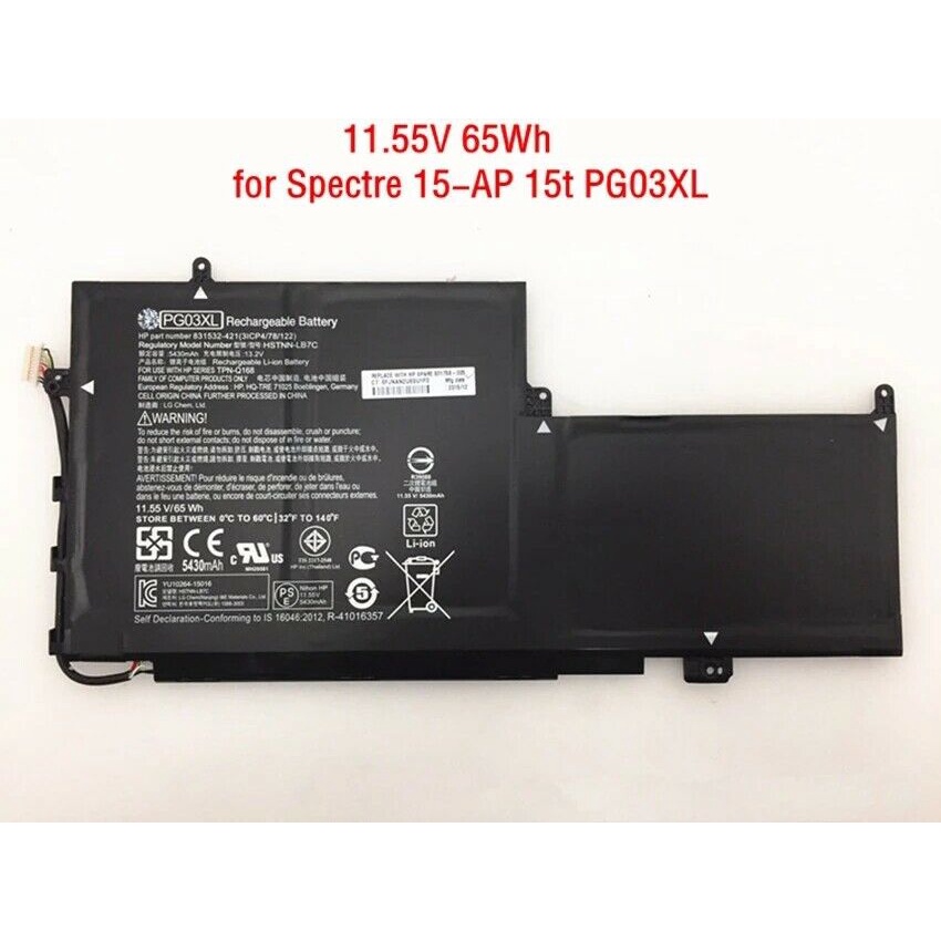Pin Laptop HP Spectre X360 15 15-AP PG03XL Battery | Shopee Việt Nam