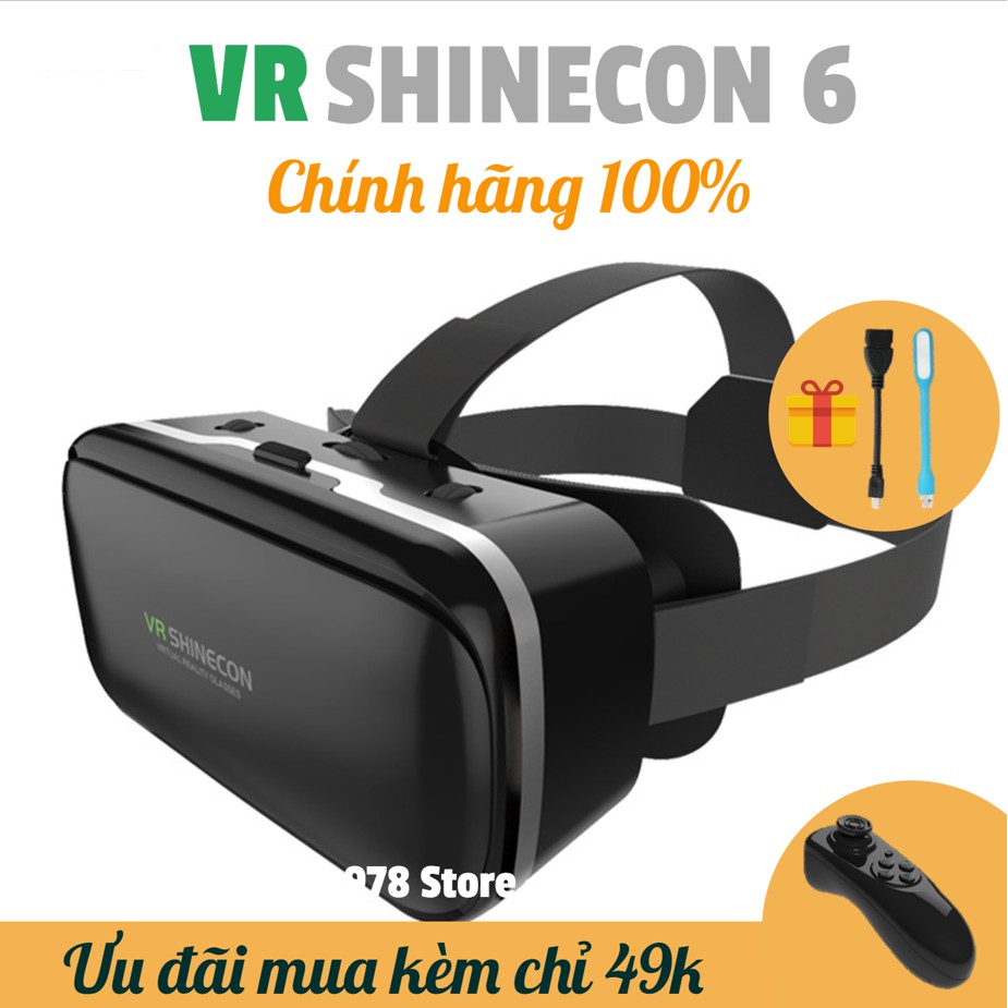 [CHÍNH HÃNG] KÍNH THỰC TẾ ẢO VR SHINECON 6 KÍNH VR SHINECON 6 KÍNH 3D ...