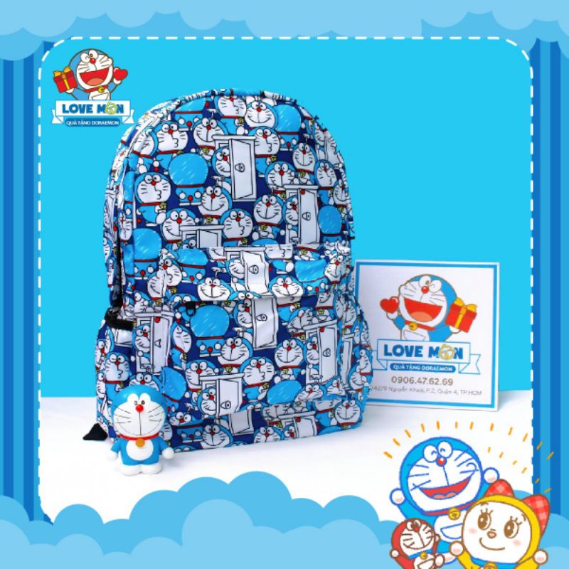 CẶP BALO DORAEMON DOREMON ĐI HỌC, ĐỰNG LAPTOP, VẢI DÀY DẶN CHẮC CHẮN ...