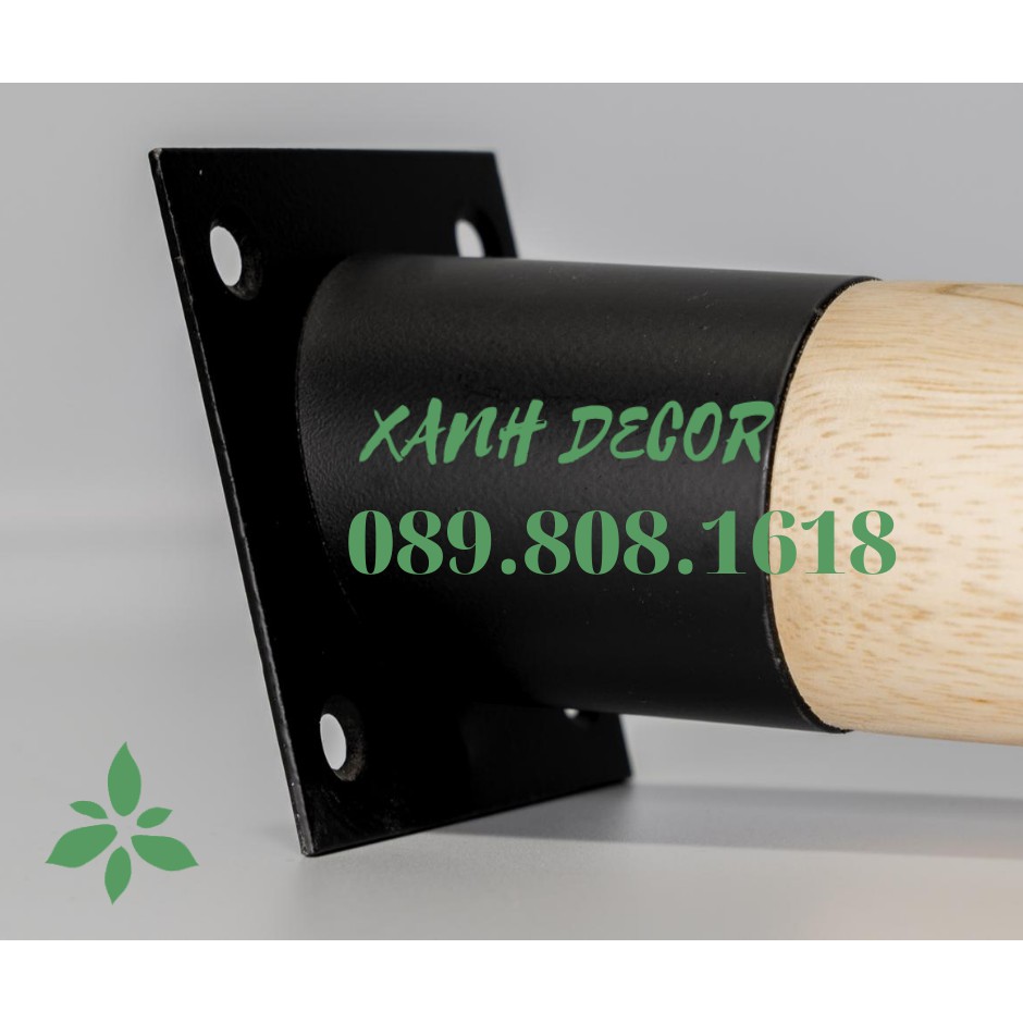 Chân bàn gỗ cao su Xanh Decor pad cao cấp | Shopee Việt Nam