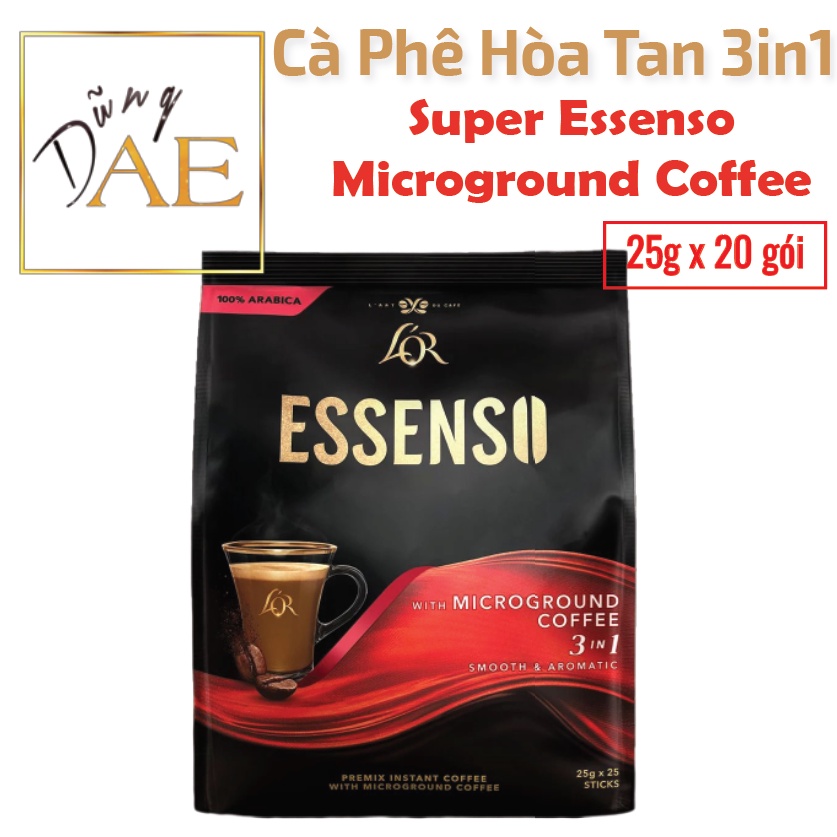Cà phê hòa tan 3 in 1 Super Essenso Microground Coffee 3 in 1 Coffee ...