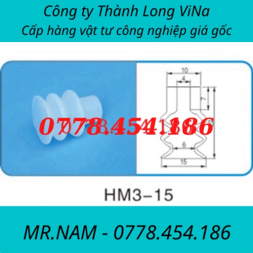 [Giá Gốc] Cốc hút chân không HM2-6/HM2-8/HM2-10/HM2-12/HM2-15/HM2-20 ...