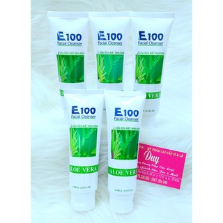 Sữa Rửa Mặt E100 100g - 80g - Nghệ - Bò - Nha Đam Cho Làn Da Sạch Và Sáng Mịn - Hàng Công Ty ...