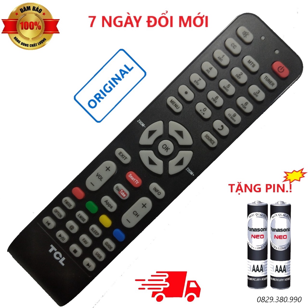 Remote Điều khiển TV TCL các dòng TV TCL CRT LCD/LED/Smart TV- Hàng ...