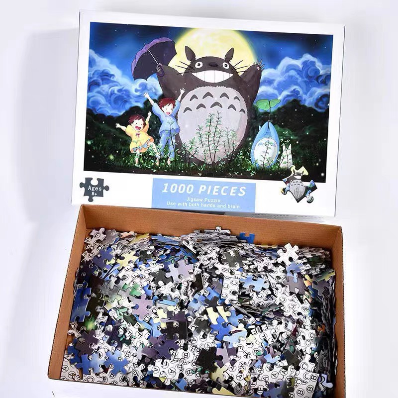 Bộ Tranh Ghép Xếp Hình 1000 Pcs Jigsaw Puzzle (Tranh ghép 70*50cm) Bản ...