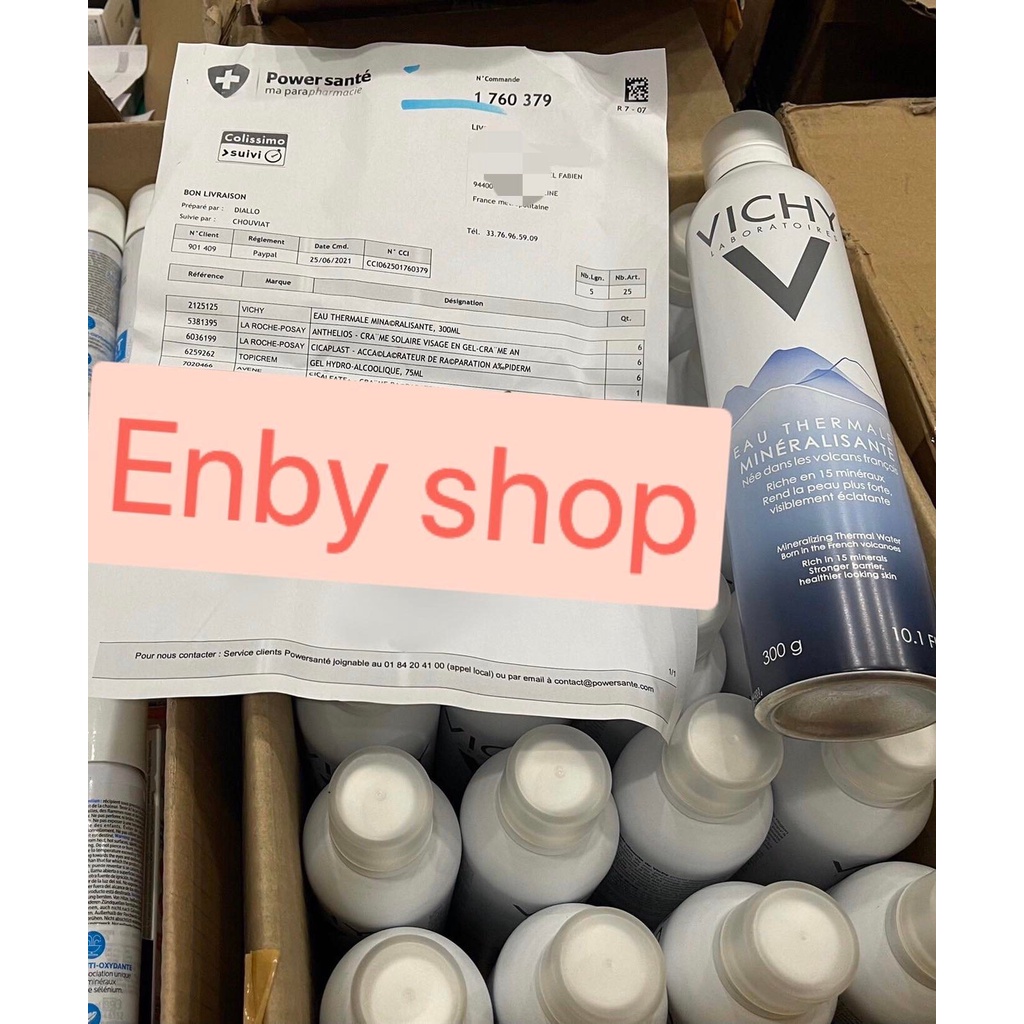 Xịt khoáng VICHY MINERALIZING THERMAL WATER 300ml | Shopee Việt Nam