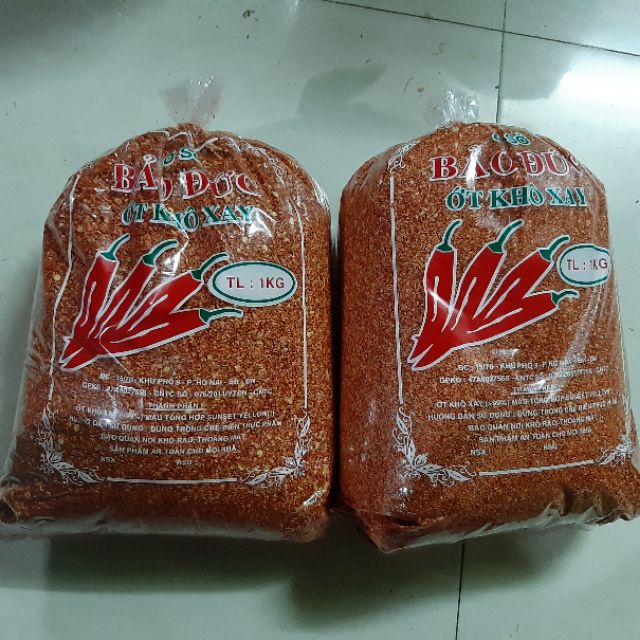[500g-1kg] Bột Ớt Khô Không Cay, không mặn Bảo Đức - phủ gà nướng ...