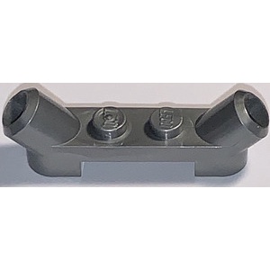 Gạch lẻ LEGO chính hãng Plate 1 x 2 with Exhaust Ports (61072) | Shopee ...