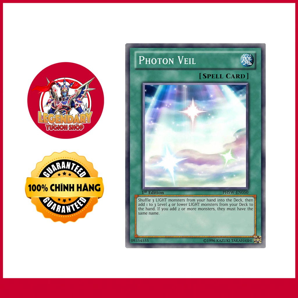 [Thẻ Bài Yugioh Chính Hãng] Photon Veil | Shopee Việt Nam