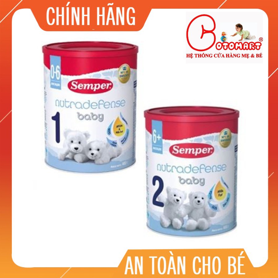 Sữa Semper Nutradfense Baby số 1 & 2 của Nga 400gr | Shopee Việt Nam