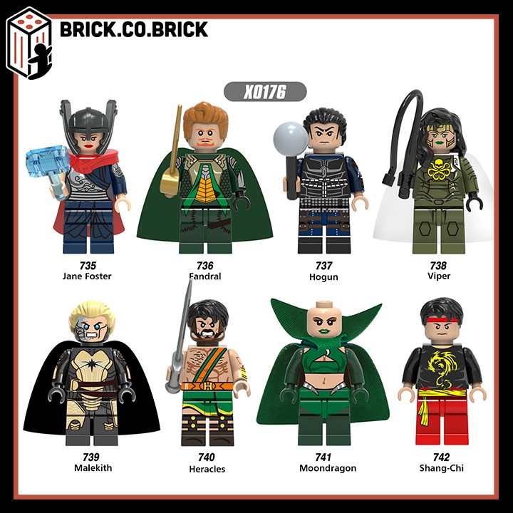 Siêu anh hùng Thor Ranarok Đồ chơi Lắp ráp Mô hình Shang Chi Moon ...