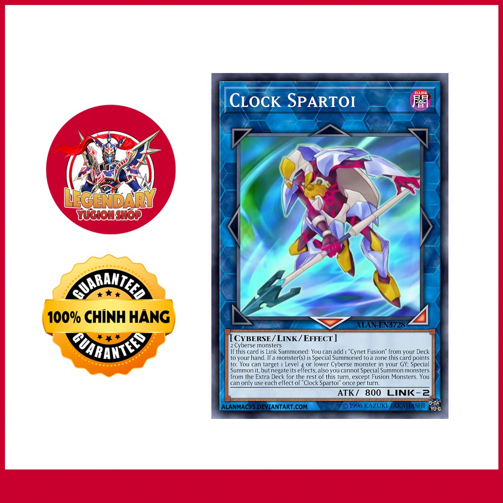 [Thẻ Bài Yugioh Chính Hãng] Clock Spartoi | Shopee Việt Nam