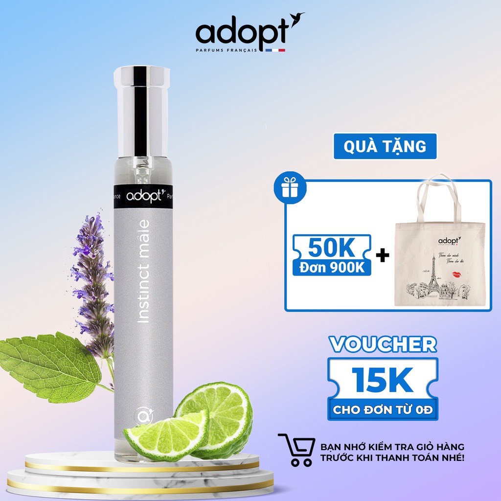 Nước Hoa Nam Adopt' Việt Nam Hương Thơm Say Đắm - INSTINCT MÂLE Dung ...