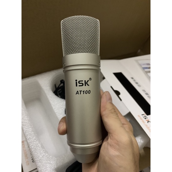 Micro livestream ISK AT 100 ( HÀNG CHÍNH HÃNG CHUẨN LOẠI 1 ) | Shopee Việt Nam