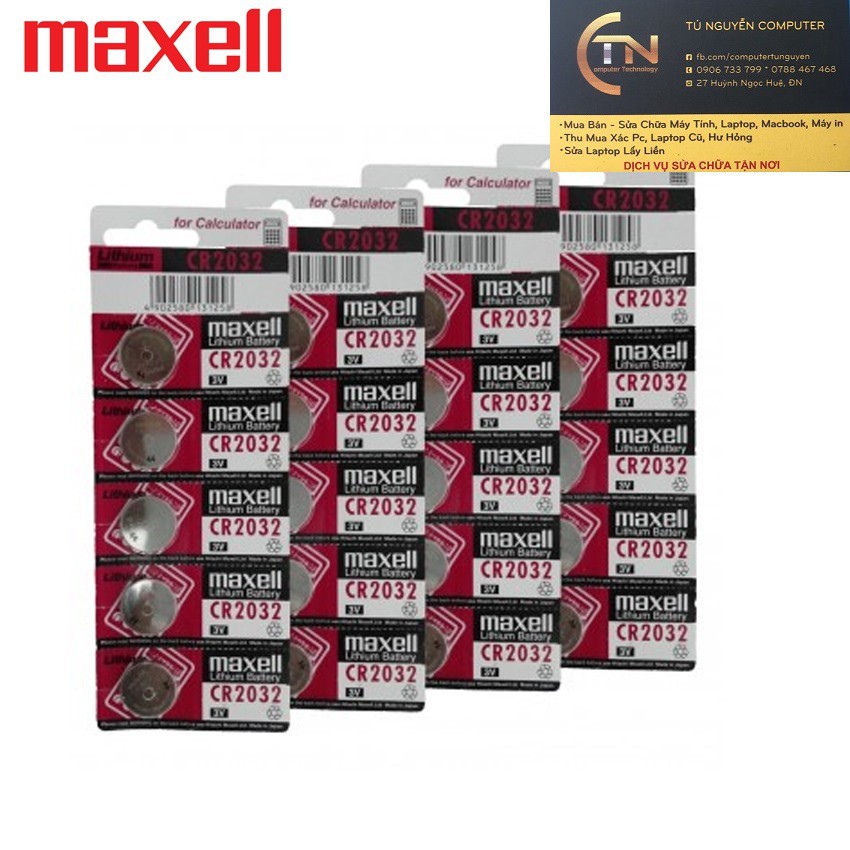 Pin cmos Maxell CR2032 3v | Shopee Việt Nam