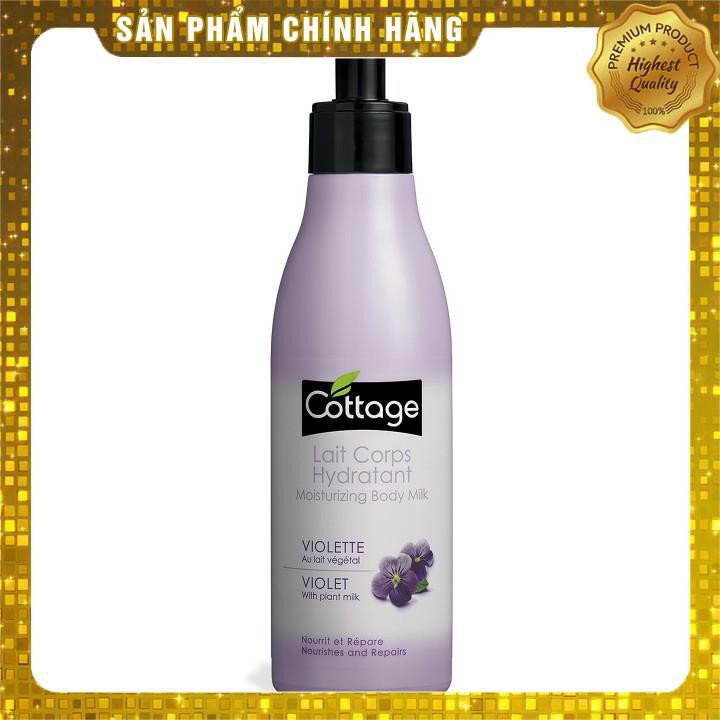 Cottage Body Milk Violet 250ml Hachi chính hãng | Shopee Việt Nam