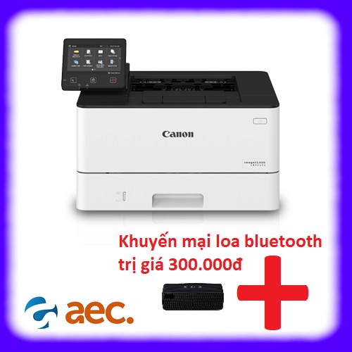 Máy in laser đen trắng Canon LBP215X ( In 2 mặt tự động + kết nối Wifi ) + Khuyến mại loa ...