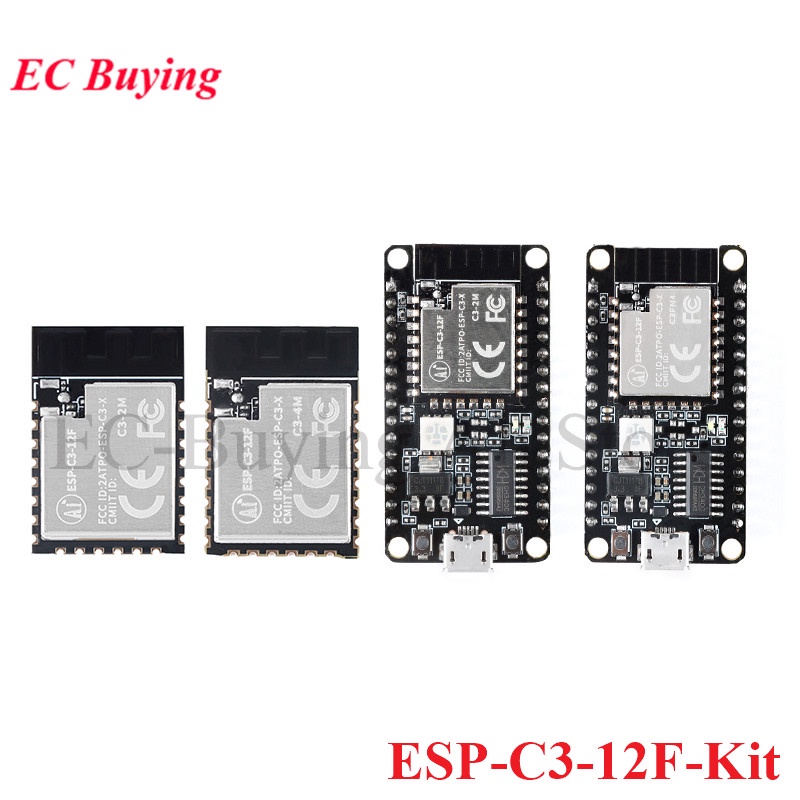 Esp32-c3 esp32-c3-12f esp32 c3 12f 2.4ghz wifi + bảng phát triển mô-đun không dây chế độ kép ...