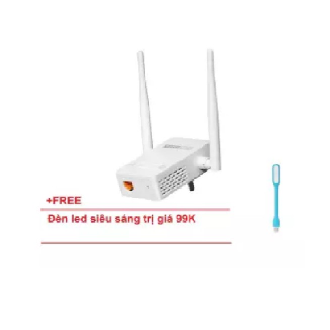 Thiết bị Kích sóng WiFi Repeater TOTOLINK EX200 tặng 1 đèn led siêu ...