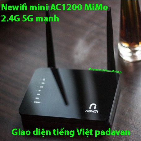Phát wifi Newifi mini AC1200 2.4 5Ghz mạnh | Shopee Việt Nam