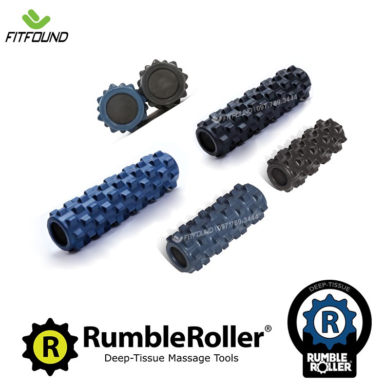 Rumble Roller -Con Lăn Massage Dài 33cm - 45cm Đặc Ruột Foam Độ Cứng ...
