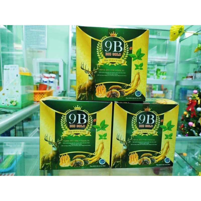 9B BIO-GOLD Bổ sung vitamin khoáng chất,đề kháng | Shopee Việt Nam