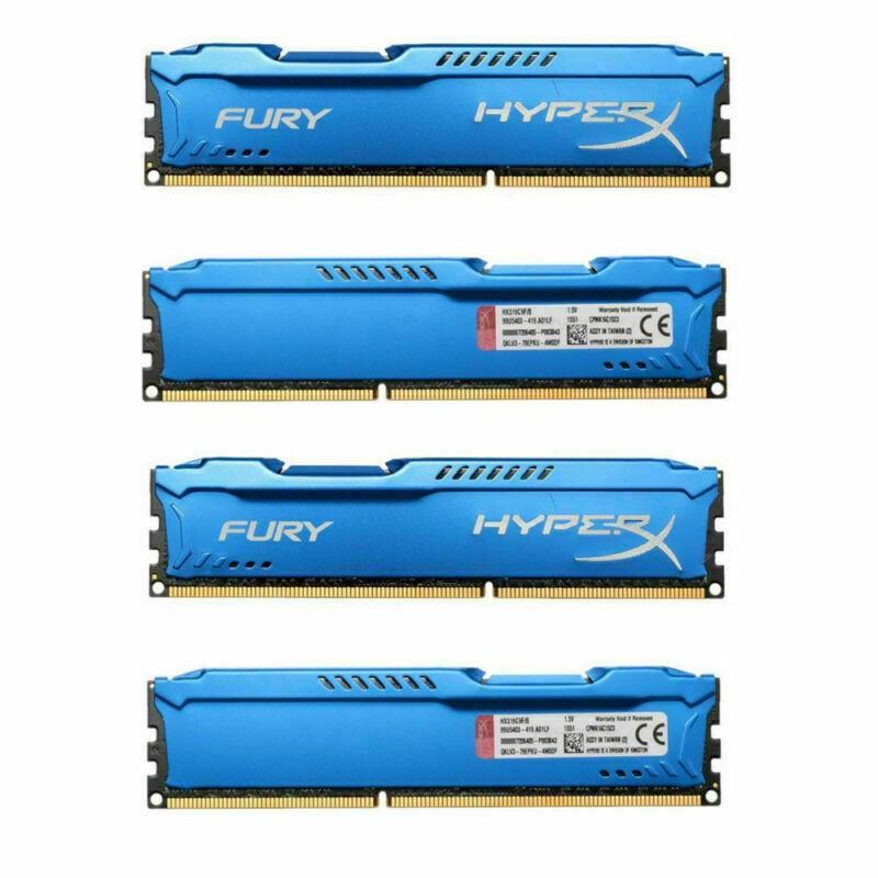 Hyperx FURY 4GB 8GB 16GB DDR3 DDR4 PC3-12800 1866 2133 2400 2666 ...