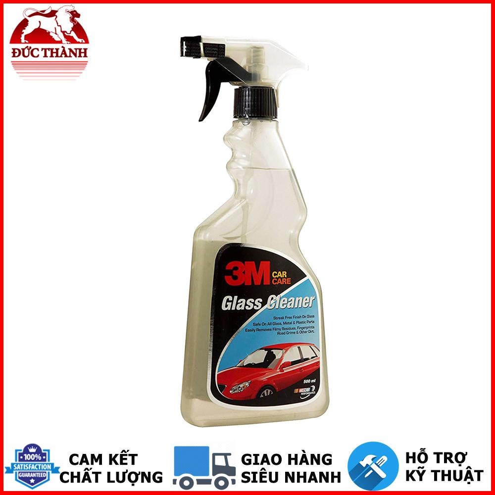 CHAI XỊT VỆ SINH KÍNH Ô TÔ, KÍNH XE ĐA DỤNG 3M GLASS CLEANER 500ML ...