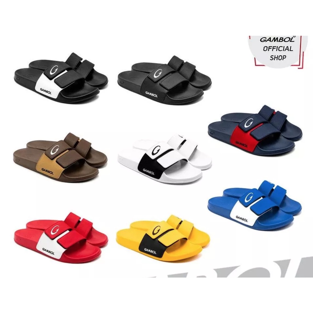 Dép Thái Lan Nam Nữ GAMBOL 43111 Quai Ngang Chính Hãng (FULL BOX) Dép Quai Dán Siêu Nhẹ, Êm Chân ...