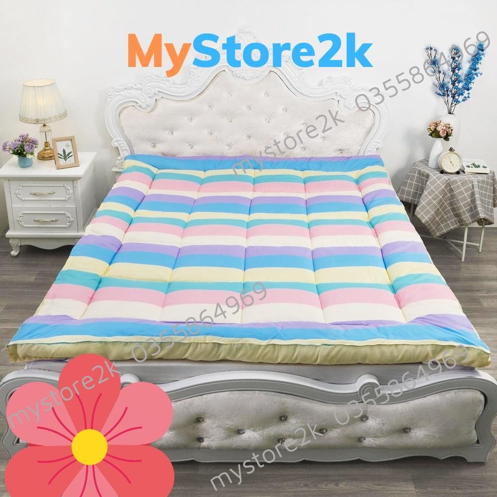 Nệm Topper ( 1m2/ 1m4/ 1m5 ) , Đệm Topper trải sàn cotton Hàn quốc Cực ...
