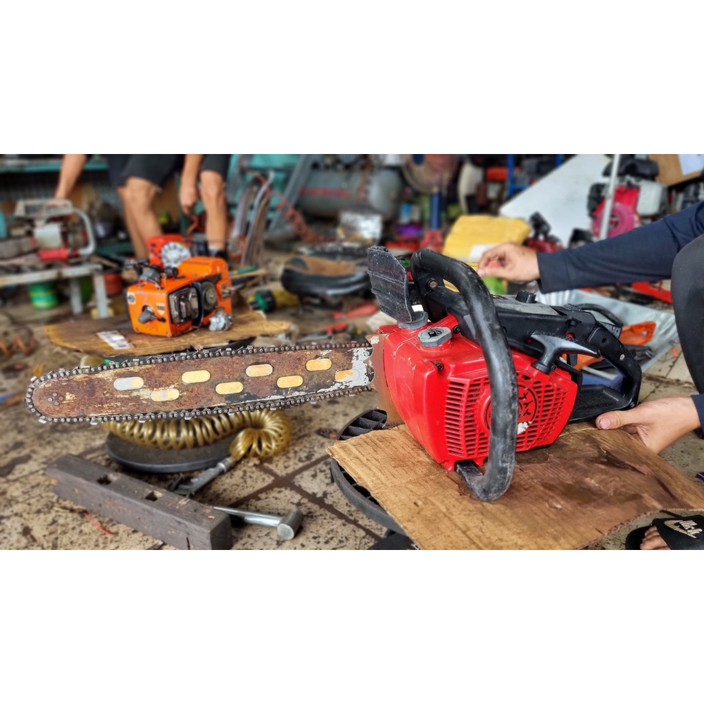 MÁY CƯA XÍCH HITACHI CS35E / TANAKA PMS 35 NHẬT BÃI | Shopee Việt Nam