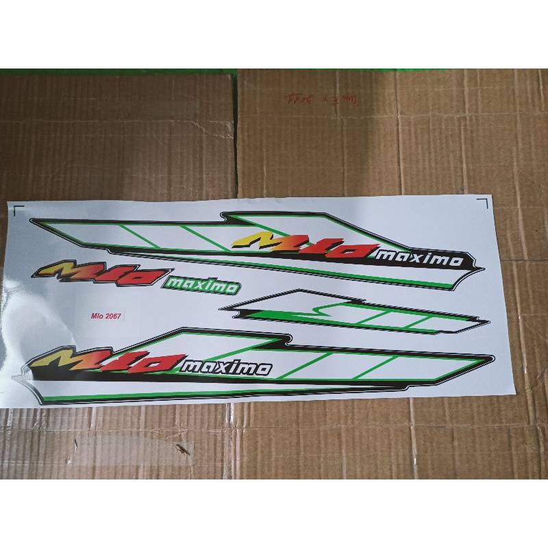 Bộ tem mio maximo màu xanh | Shopee Việt Nam