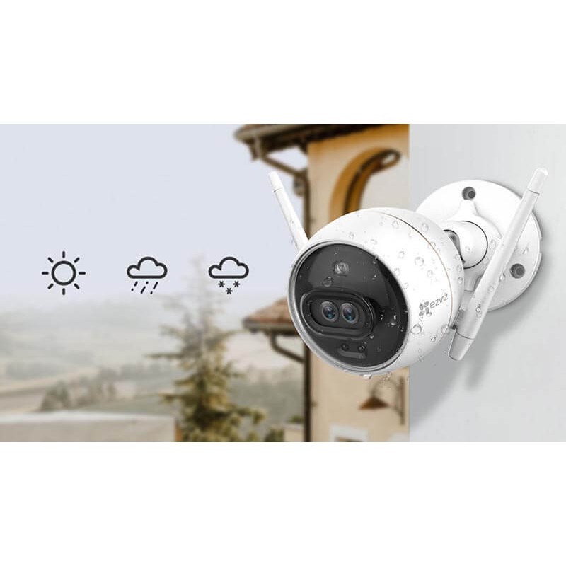 Camera Wifi Ezviz Ngoài Trời Ezviz có màu ban đêm C3X , ezviz C3N ...