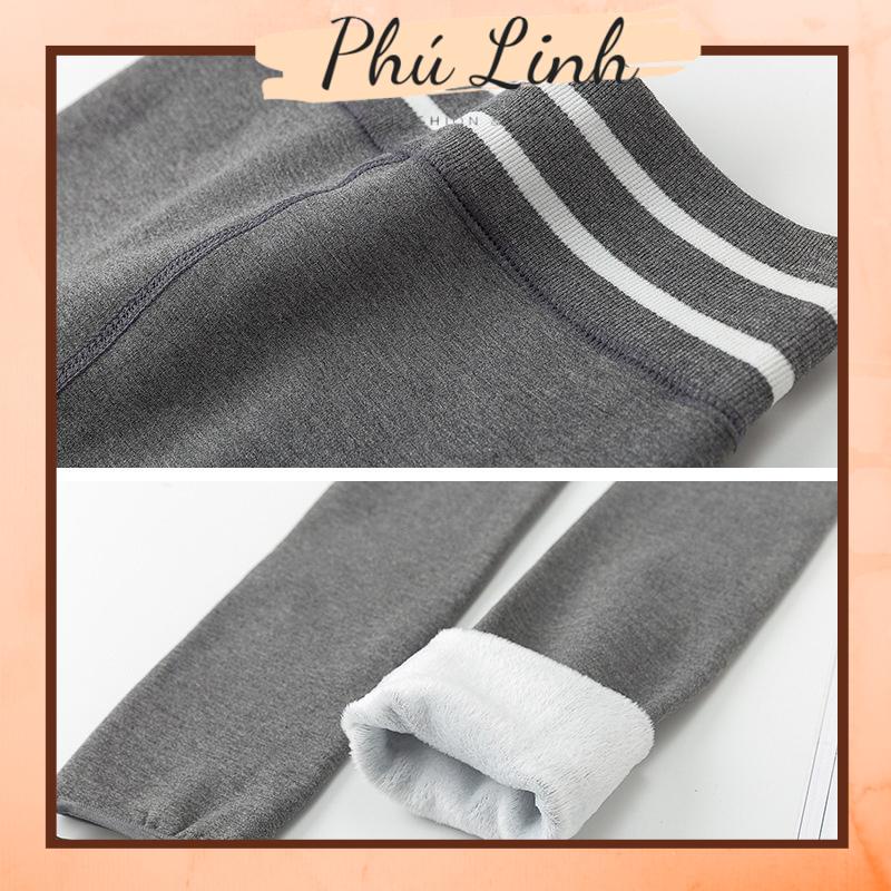 MS354 Quần legging nữ lót lông siêu âm co giãn 4 chiều | Shopee Việt Nam