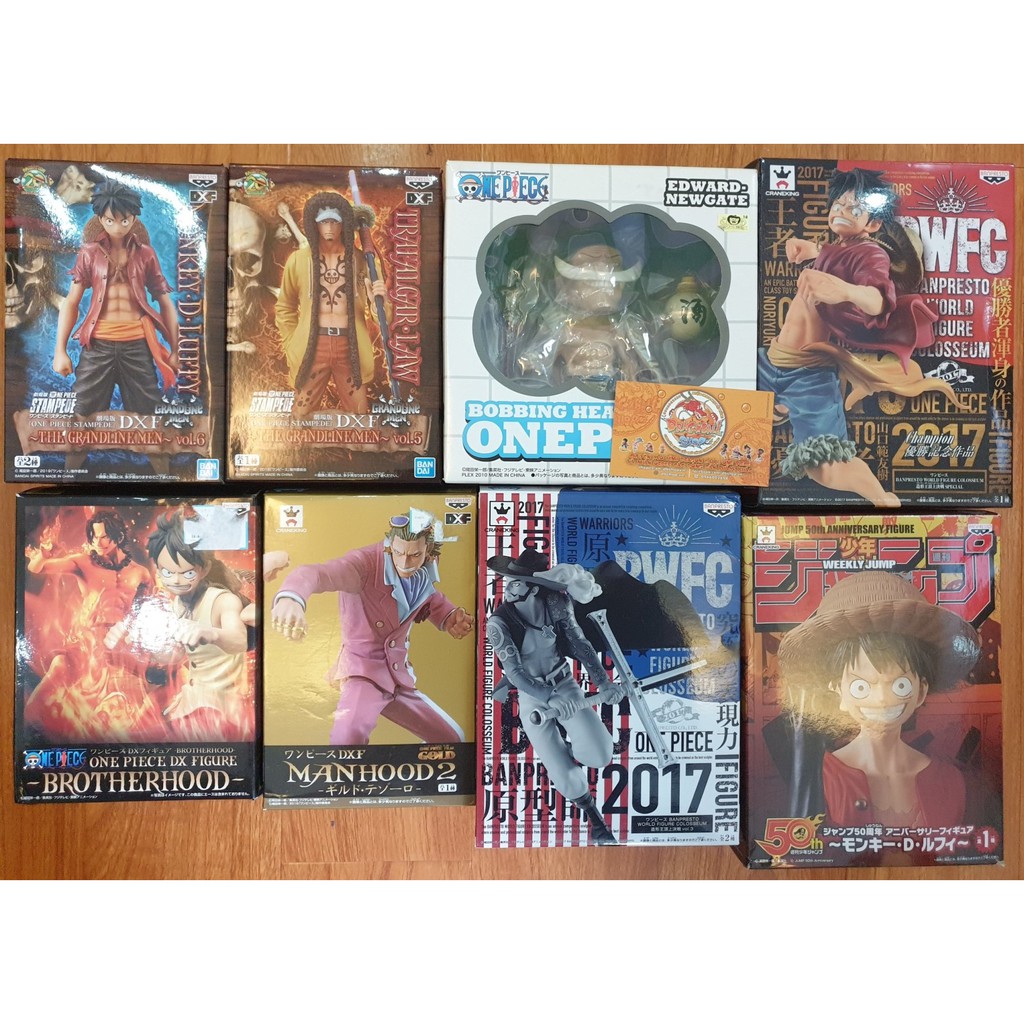 Tổng hợp mô hình One piece chính hãng (SC, Dxf, Bwfc, Jump) - luffy, mihawk, law,... | Shopee ...
